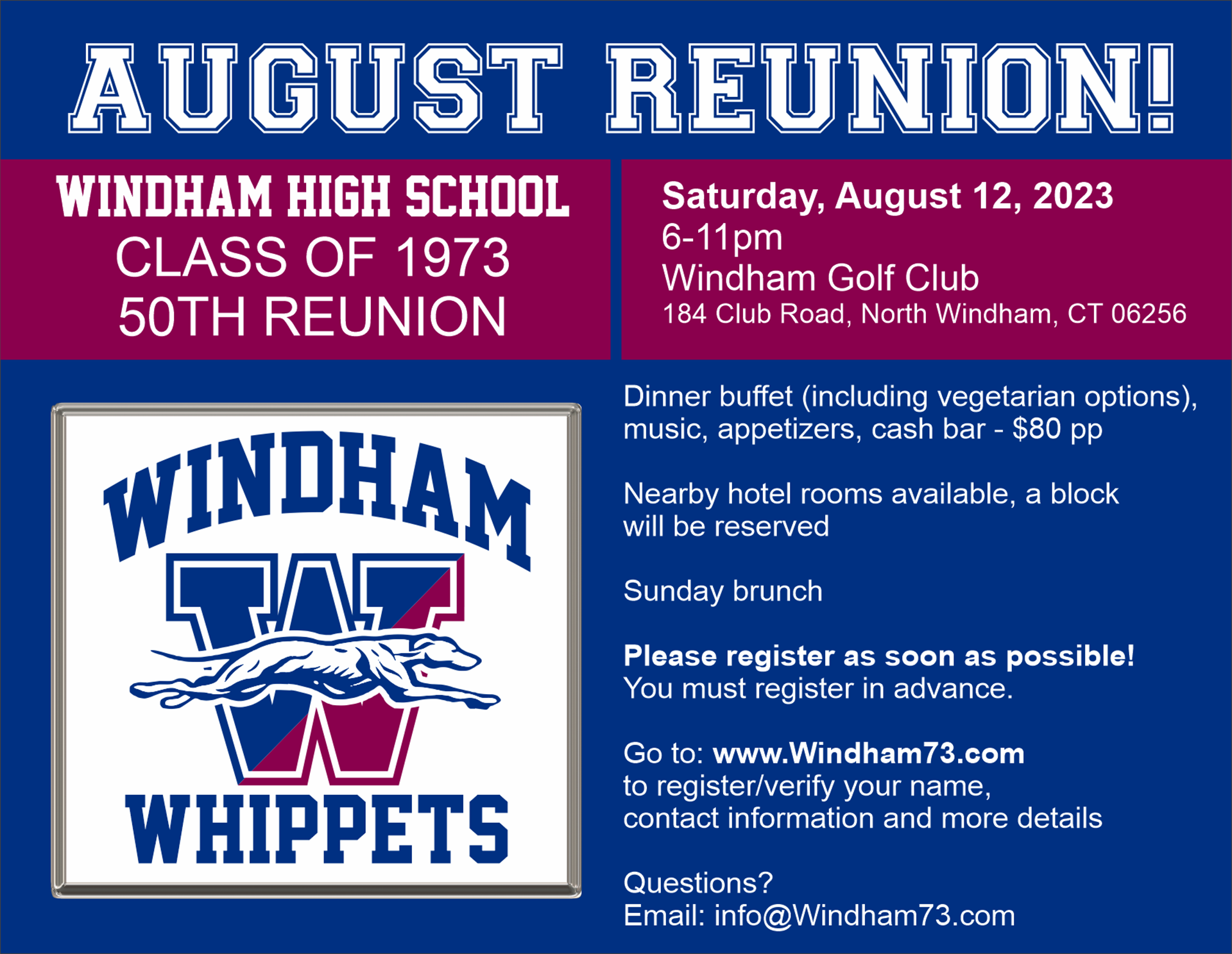 50th Reunion – Class of 1973